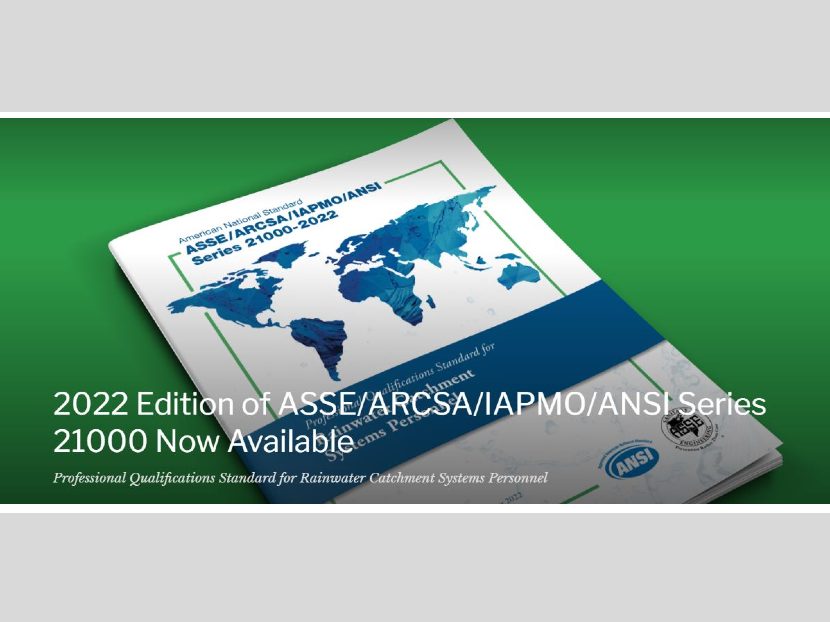 2022 Edition of ASSE/ARCSA/IAPMO/ANSI Series 21000 Now Available | phcppros